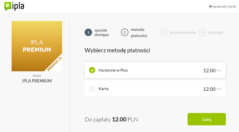 IPLA - jak wykupić pakiet lub film? - Poradnik - tvpolsat.info