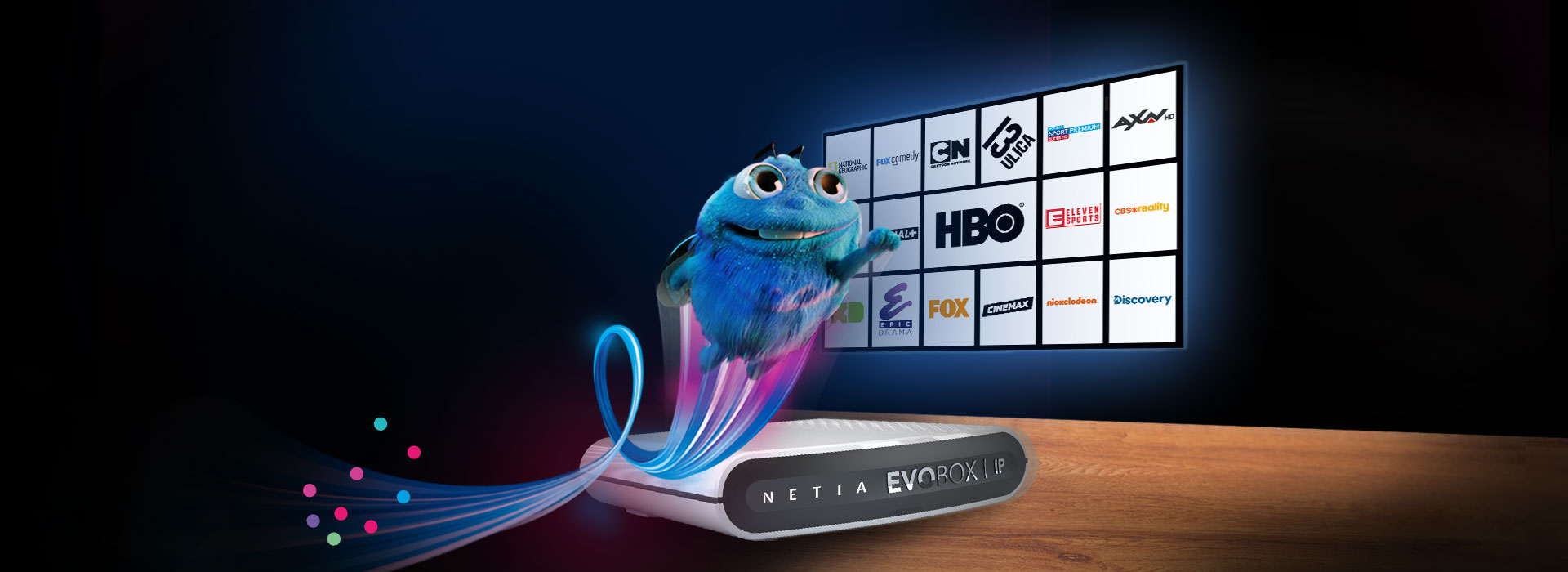 Netia wprowadza własny dekoder EvoBox oraz nowe pakiety - tvpolsat.info