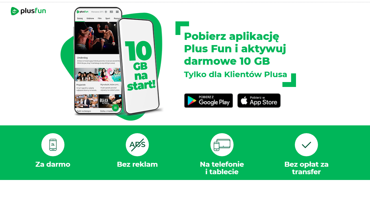 Ponad 100 tys. użytkowników aplikacji Plus Fun w sieci Plus - tvpolsat.info