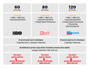 Nowe pakiety tv w Cyfrowym Polsacie. Za 20, 30 i 60 zł - tvpolsat.info