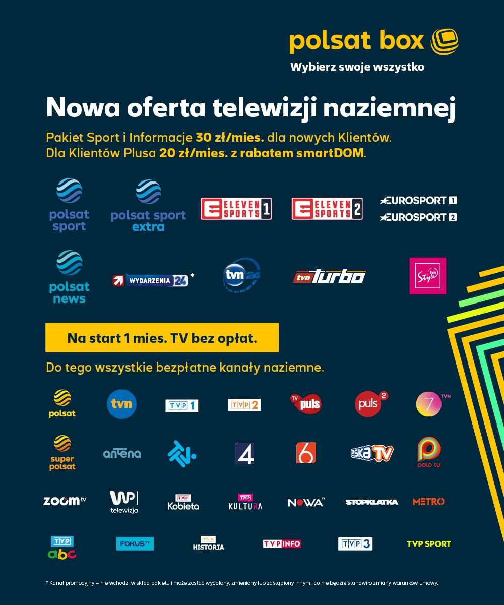 Nowa oferta naziemna Polsat Box z dekoderem DVB-T2/HEVC - tvpolsat.info