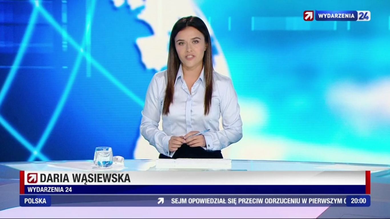 Daria Wąsiewska zadebiutowała w Wydarzeniach 24 - tvpolsat.info