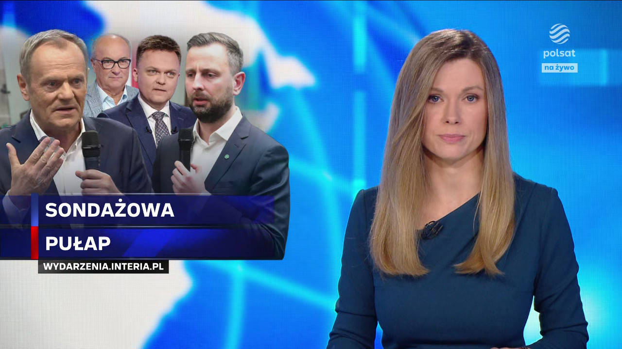 Monika Sawka prowadzącą serwisy w Wydarzeniach 24 - tvpolsat.info