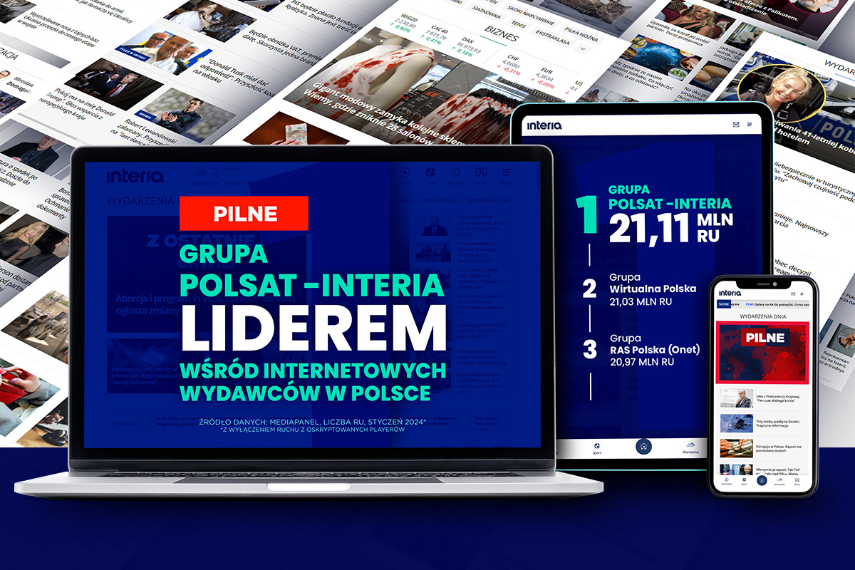 Grupa Polsat - Interia pierwszy raz w historii liderem Internetu w ...
