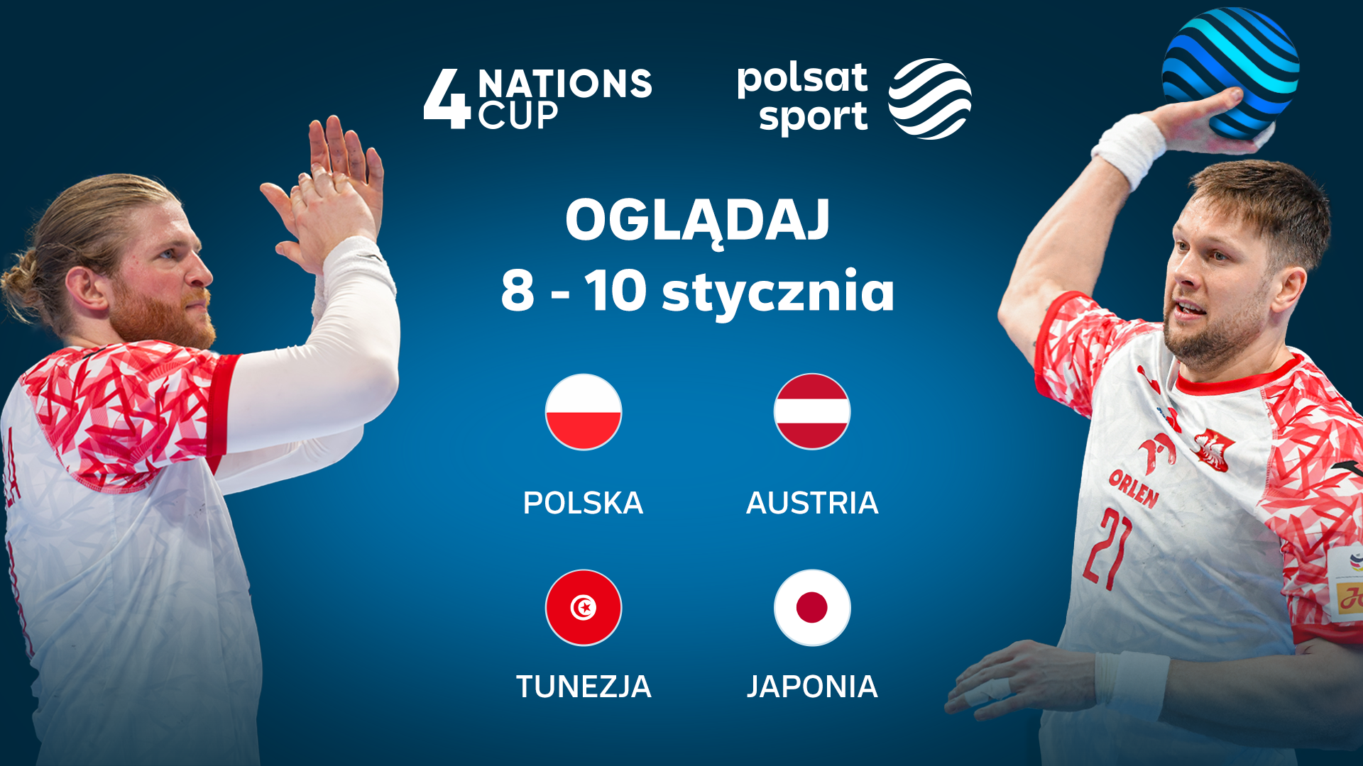 4 Nations Cup piłkarzy ręcznych od środy tylko w kanałach Polsat Sport ...